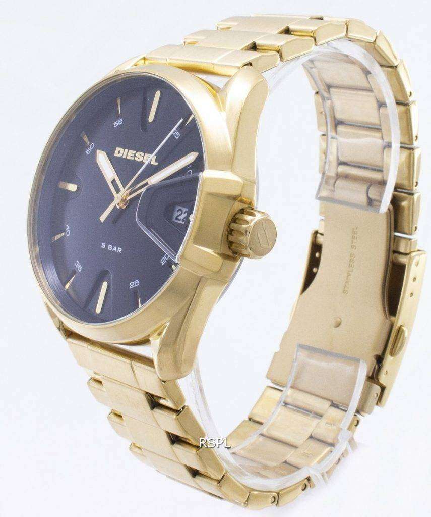 ディーゼルMS9 DZ1865クォーツアナログメンズウォッチ Japan